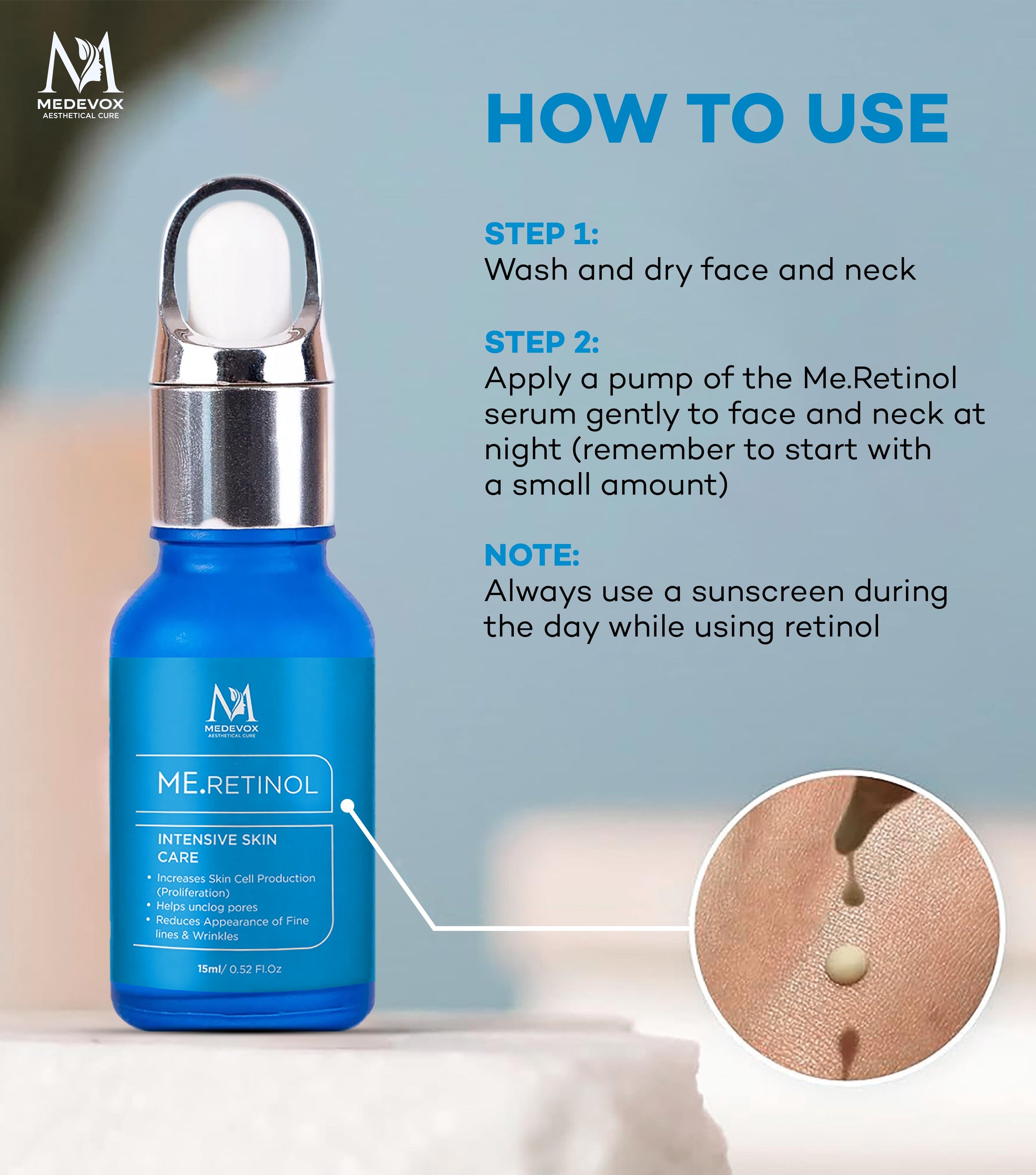 ME RETINOL | Intensive Skin Care for Anti-Aging, Acne treatment, Pigme ...
