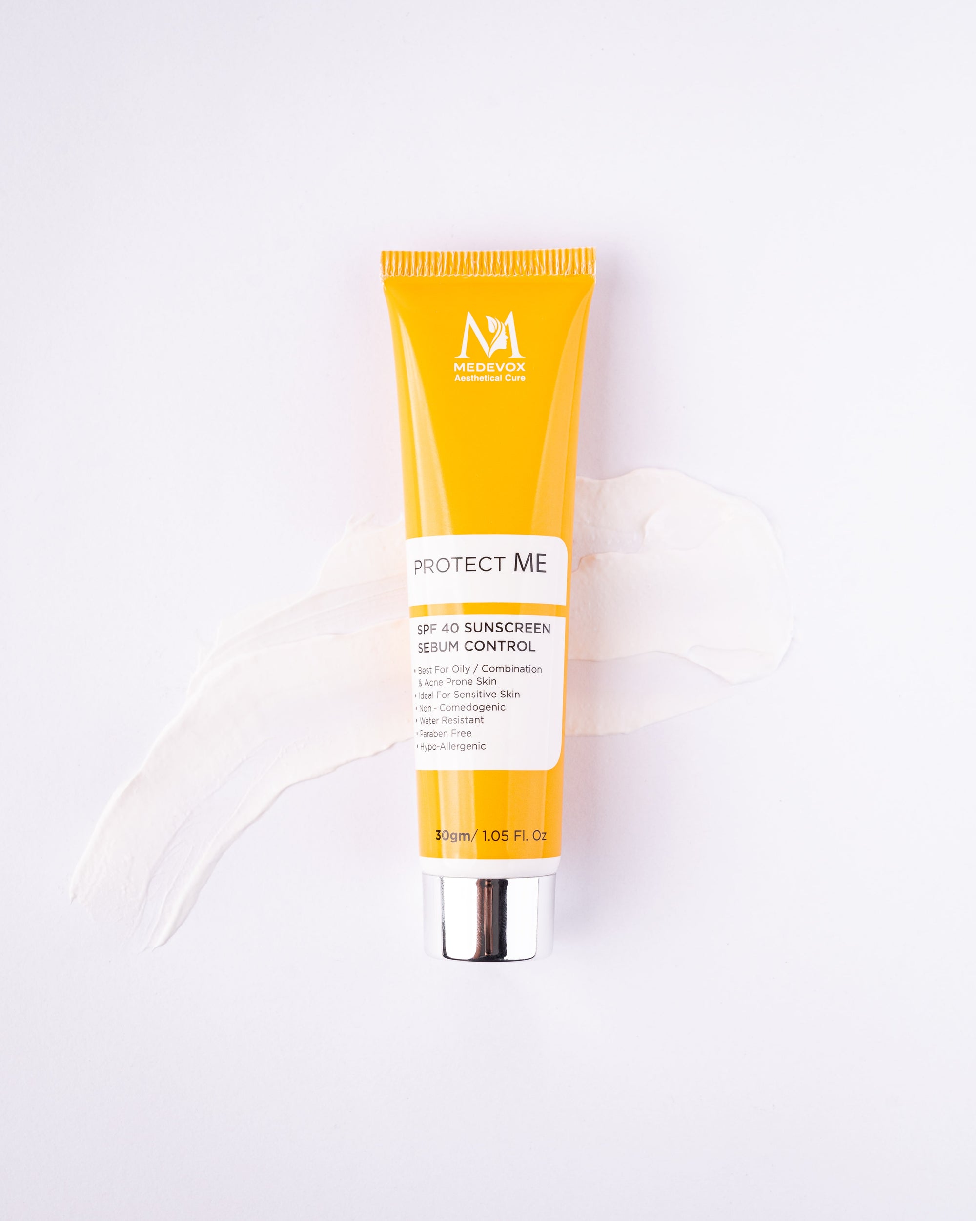 Protect ME: Spf 40 | Sebum Control | Best For Oily & Sensitive Skin Pr ...